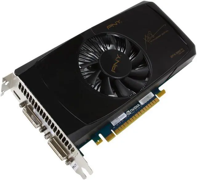 Refurbished: PNY GeForce GTX 550 Ti (Fermi) Graphics Card VCGGTX550TXPB ...