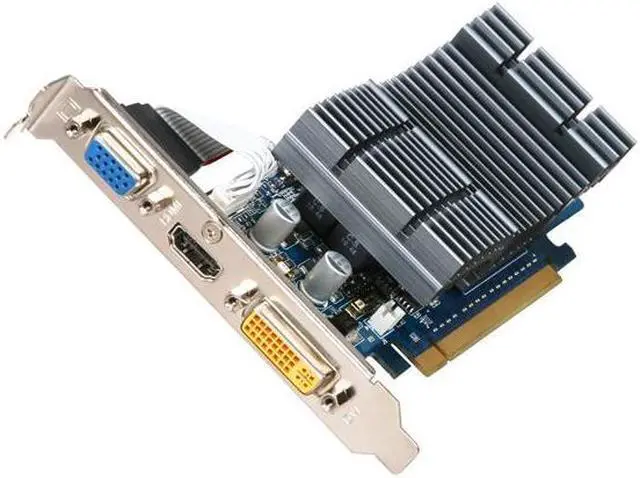 Refurbished: ASUS GeForce 8400 GS Video Card EN8400GS SILENT/DI/512MD2(LP) - Newegg.com