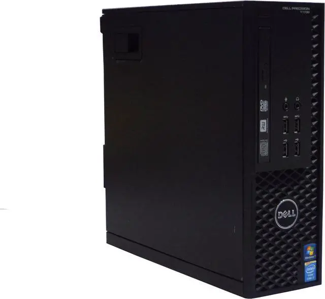 Refurbished: Dell Precision T1700 Small Form Factor Workstation Desktop PC, Intel Core i7-4770 3 ...