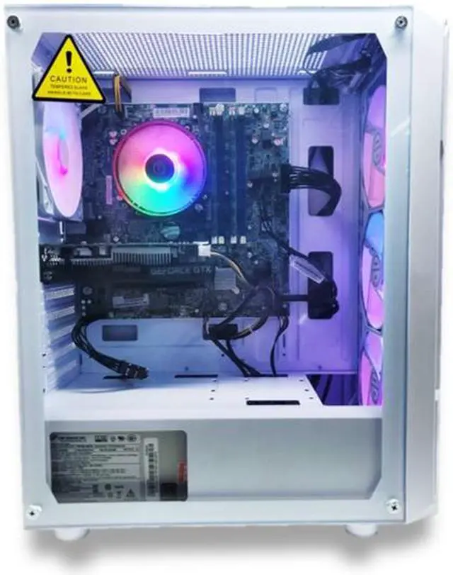 Odyssey Skyress Custom Gaming PC, RGB LED Fans, Intel Core i5 3.2GHz ...