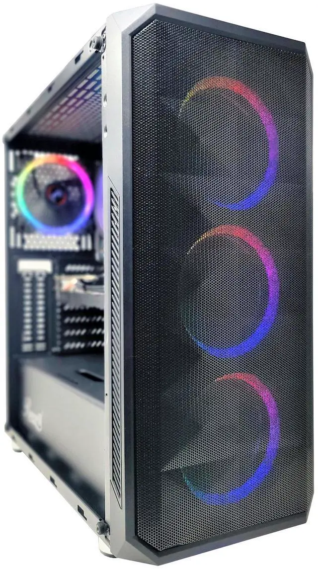 Odyssey Darkus V4 Custom Gaming PC, RGB LED Fans, Intel Core i7 9th Gen ...