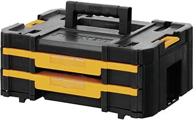Dewalt DWST17804 TSTAK-4 2-Drawer Stackable Organizer - Newegg.com