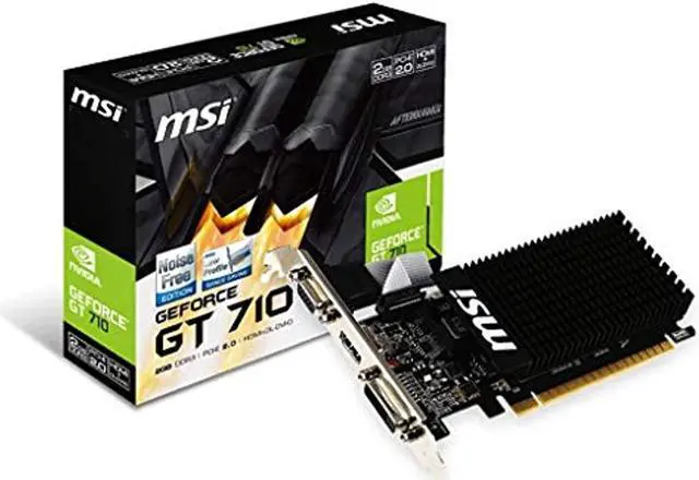 MSI GT 710 2GD3H LP Graphics Card (V809-2000R) - Newegg.com