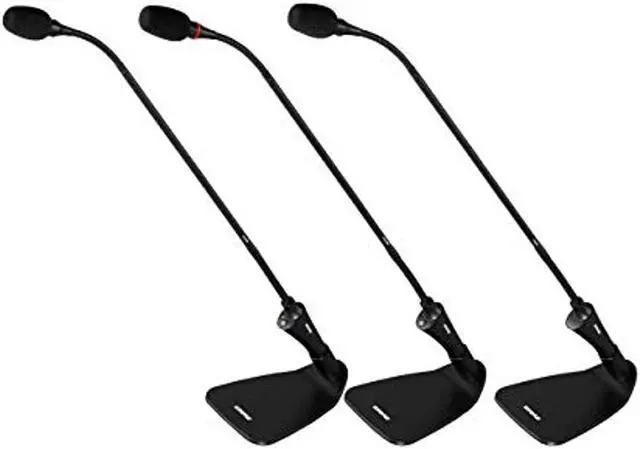 Open Box: Shure Centraverse CVG18-B/C 18" Gooseneck mic, Inline Pre-Amp ...