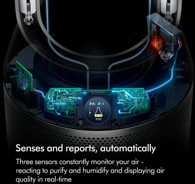 Refurbished: Dyson Pure Humidify+Cool Purifying Humidifying Fan PH3A ...