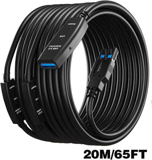 Active USB 3.0 Extension Cable (65FT, Active, 5 Gbps,Signal Booster ...