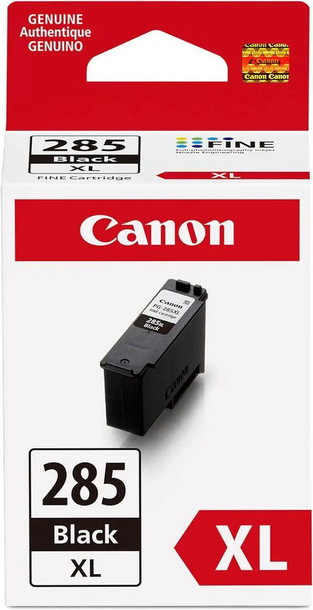 Canon PG-285 XL Genuine Black Ink Cartridge, Compatible with TR7820 ...