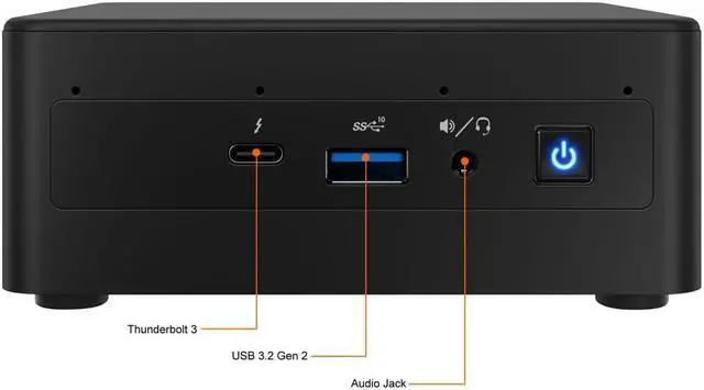 Intel NUC 11PAHi70001 Mini PC,11th Gen Intel Core i7-1165G7 Processor ...