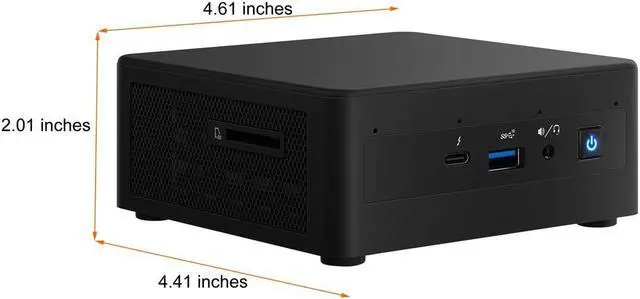 Intel NUC 11PAHi70001 Mini PC,11th Gen Intel Core i7-1165G7 Processor ...