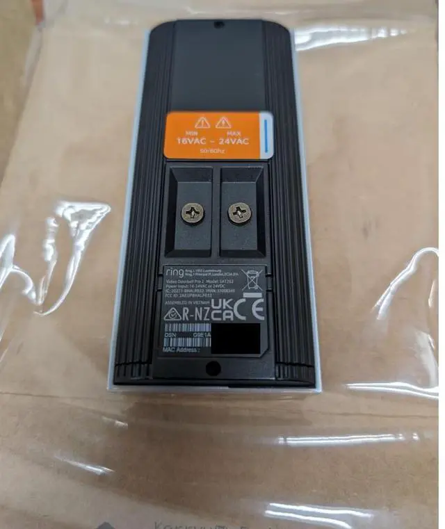 Refurbished: Ring Video Doorbell Pro 2 - Hardwired (existing doorbell ...
