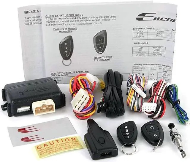Encore E5 Remote Car Starter with 2-way Beep Confirmation - Newegg.com