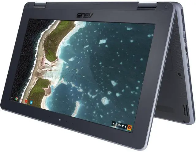 2018 Newest ASUS Chromebook Convertible 2-in-1 11.6 Touchscreen ...