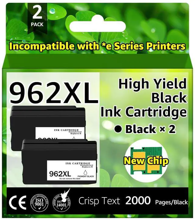 greencycle 962XL ink cartridges Compatible for HP 962XL Ink Cartriges ...