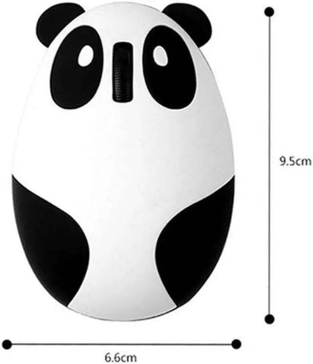2.4GHz Wireless Mouse Optical Panda Computer Mouse Cartoon Animal USB ...