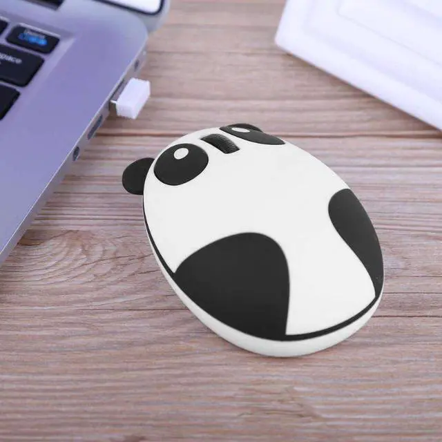 2.4GHz Wireless Mouse Optical Panda Computer Mouse Cartoon Animal USB ...