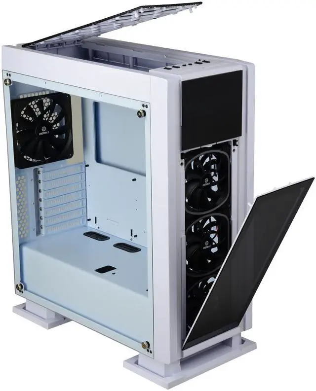 Enermax Saberay ECA3500 White Addressable RGB Mid Tower Gaming PC Case - Newegg.com