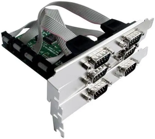 6 serial RS232 Ports PCI card DB9 port to PCI I/O card converter ...
