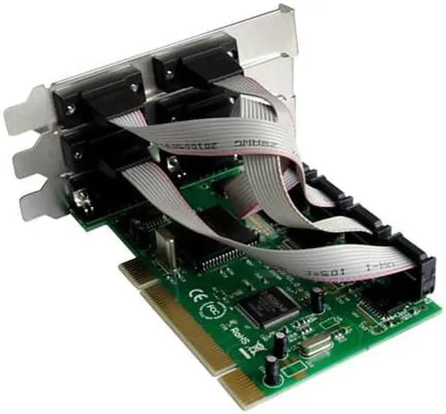 6 serial RS232 Ports PCI card DB9 port to PCI I/O card converter ...