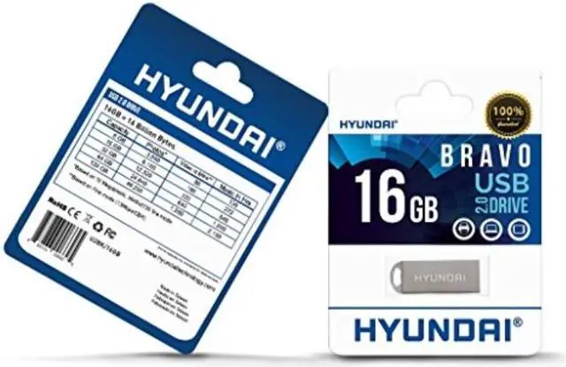 Hyundai 16Gb Usb 2.0 Flash Drive - Newegg.com