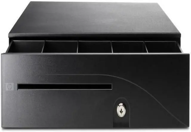 HP FK182AA Heavy Duty Cash Drawer, 5 Bills And 5 Coins, Interface Cable ...