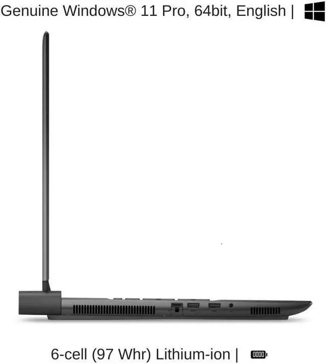 [2025] Alienware M18 R2 [Black | Membrane Keyboard] 18" QHD+ 165Hz, 1.6 ...