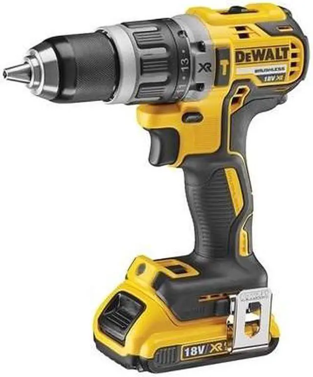 DeWALT DCD796D2 QW drill Keyless Black Yellow 1.6 kg Newegg