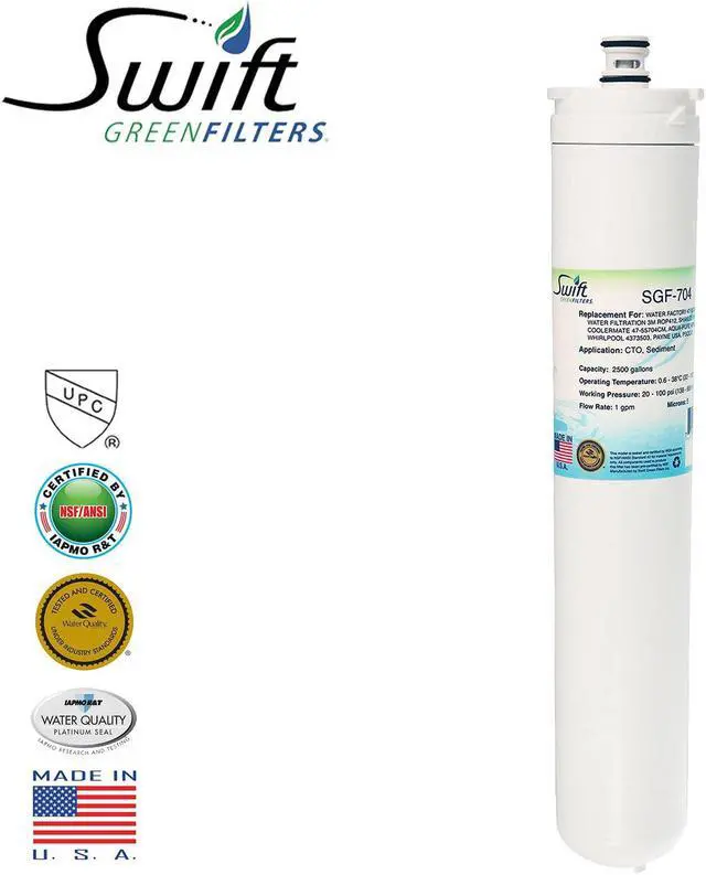 Swift Green Filters SGF-704 Compatible Commercial Water Filter for 47 ...