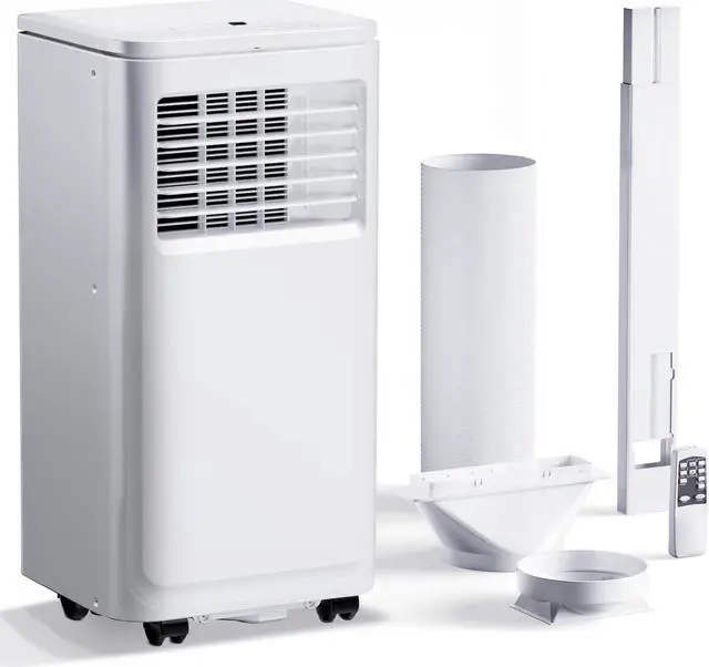Vitesse 8000 BTU Portable Air Conditioners Portable AC Cools up to 350 Sq.Ft Room Air Conditioner with Remote Control Dehumidifier 3 in 1 Floor Standing Air Conditioner 24Hrs Timer Newegg