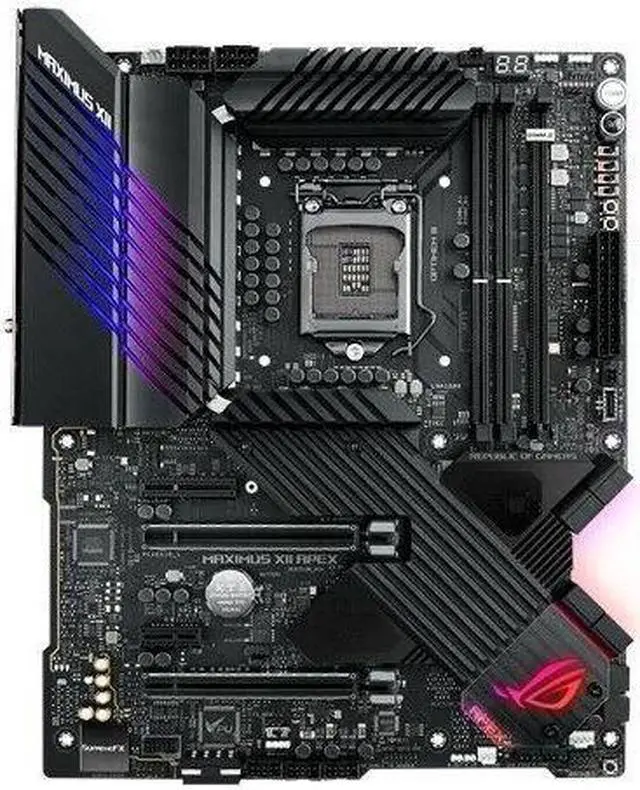 Asus ROG MAXIMUS XII APEX Z490 Motherboard CPU SOCKET LGA1200 Intel DDR4 WiFi 6 - Newegg.com