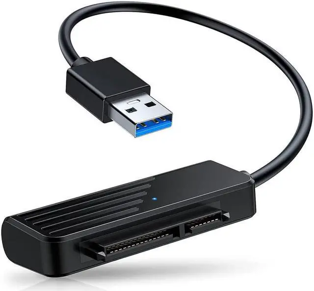 SATA to USB A Cable, USB 3.0 to SATA III External Hard Drive Adapter ...