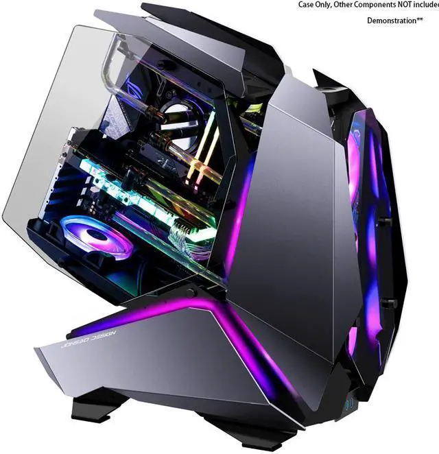 JONSBO MechWarrior MOD-5 Gaming Computer Case Support ATX Motherboard ...