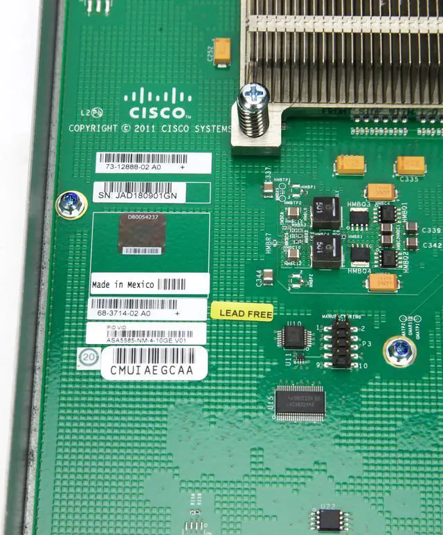 Cisco ASA 5585-X Half Width Network Module with 4 SFP+ Ports - Newegg.com