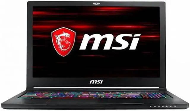 MSI GS63 STEALTH-069 Gaming Laptop Intel Core i7-8750H 2.20 GHz 15.6 ...