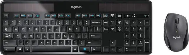 Refurbished: Logitech MK750 Wireless Solar Keyboard and Wireless ...