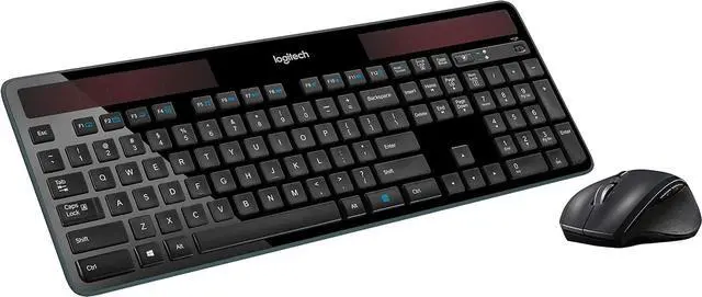 Refurbished: Logitech MK750 Wireless Solar Keyboard and Wireless ...