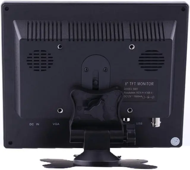 8 inch Monitor HD 1024x768 with Video Audio VGA AV USB HDMI 8 inch ...
