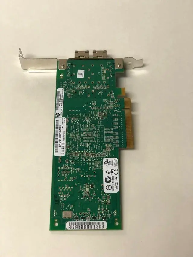 Refurbished: Qlogic QLE2562-HP Dual Port PCI-E 8Gb Fibre Channel Host ...