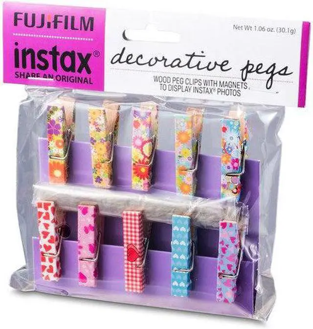 FUJIFILM 600015754 Instax Decorative Pegs - Newegg.com