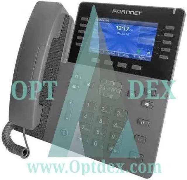 fortinet fortifone 480 - fon-480, high end ip phone with 4.3" color ...