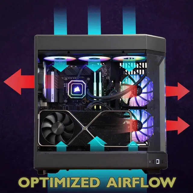 Cobratype KingCobra Premium Gaming PC- Intel Ultra 7 265KF, RTX 4070 Ti ...