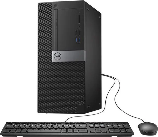 Refurbished: Dell OptiPlex 7040 Desktop MT Mini Tower Computer PC Intel Quad Core i7-6700 up to ...