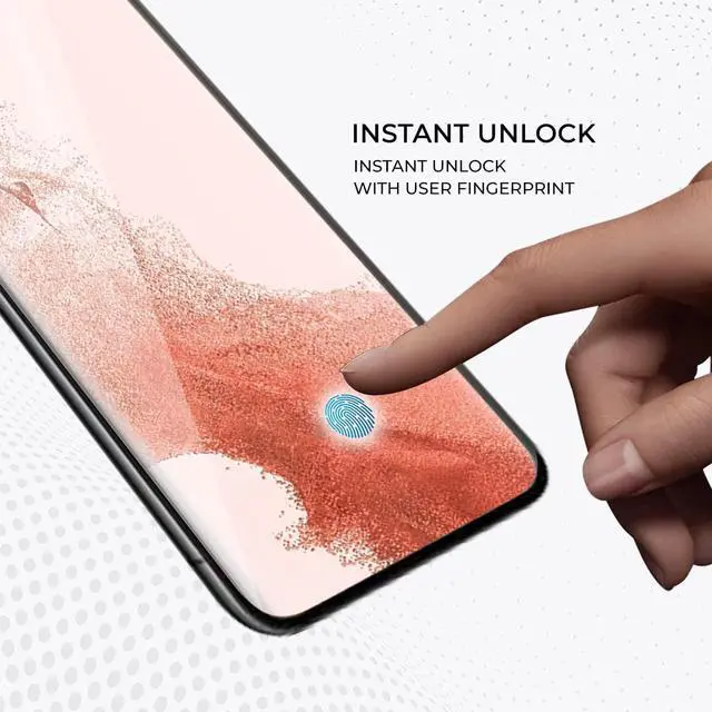 Teckroot Screen Protector For Samsung Galaxy S22 | Glastic | Support ...