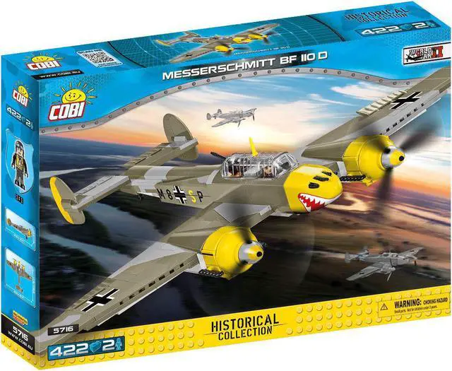 COBI TOYS World War II Messerschmitt BF 110D ME Heavy Fighter Bomber ...