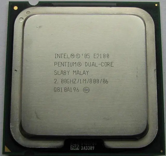SLA8Y Intel Dual Core E2180 2GHz 1MB cache 800MHz FSB LGA775 - Newegg.com