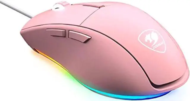 Cougar Minos XT Pink Gaming Mouse with RGB Lighting and ADNS-3050 ...