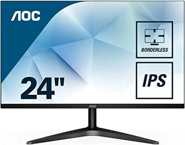 AOC 24B1XH 23.8" Full HD 1920x1080 monitor, 3-sided frameless, IPS ...