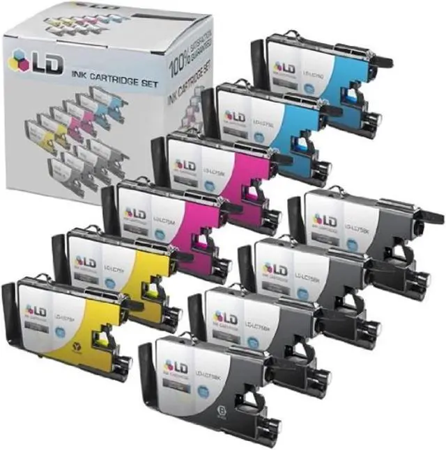 LD Compatible Ink Cartridge Replacement for Brother LC103 High Yield (3 ...