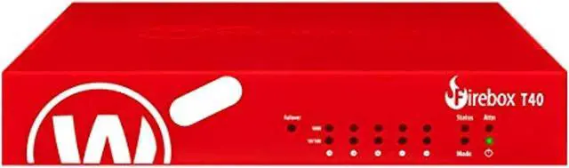 WatchGuard Firebox T40 with 3Y Standard Support (WGT40003US) - Newegg.com