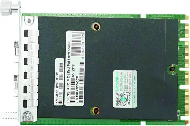 LR-LINK OCP3.0 25GB network card NIC Compatible for Intel E810-XXVAM2,Dual SFP28 Port Ethernet ...