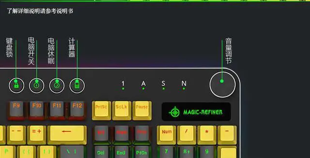 Magic Refiner MK13- Latest design Flashy game mechanical keyboard ...